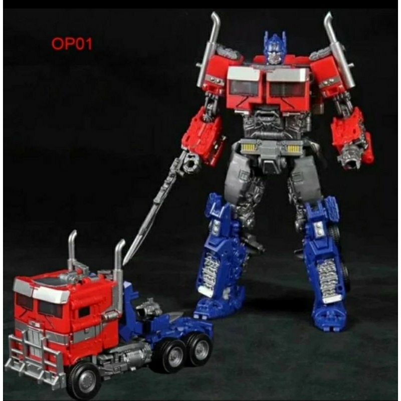 Jual Toys transformers optimus prime deformation OP 01 | Shopee Indonesia