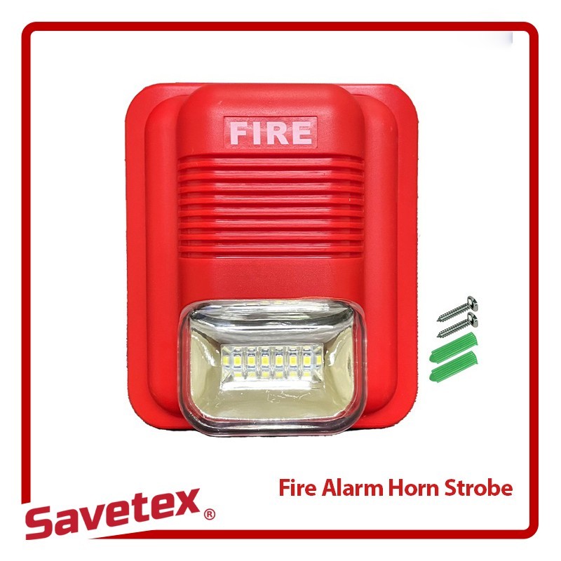 Jual Fire Alarm Horn Strobe / Fire Alarm Siren | Shopee Indonesia