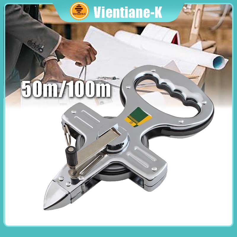 Jual 100 meter 50 meter Stainless Steel Meteran Tancap Meteran Tanah ...