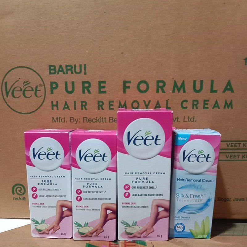 Jual Veet Hair Removal Cream Normal Skin 25g/60g | Shopee Indonesia