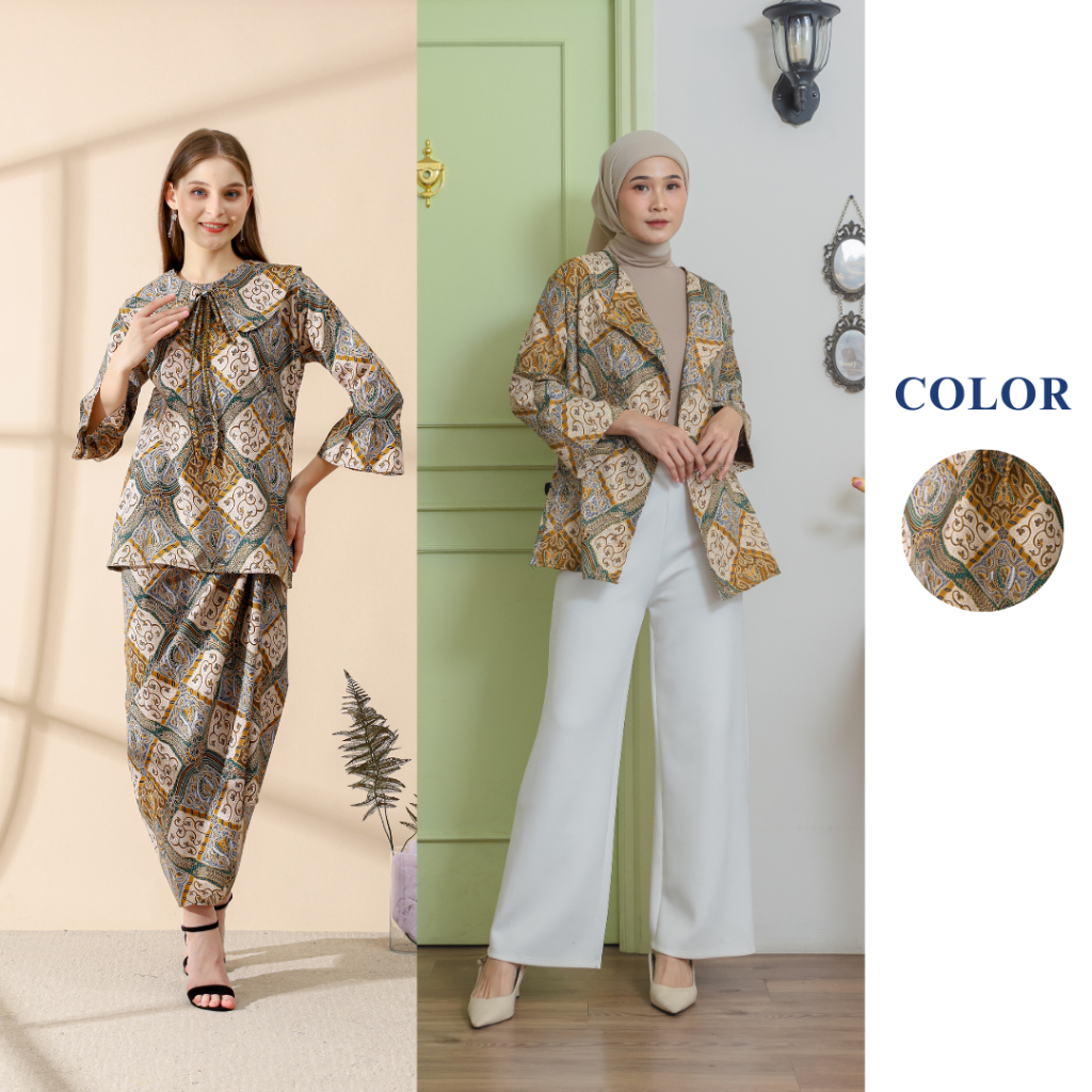 Jual Batik Benang Ratu - Atasan Wanita | Outer Blazer Bolero Motif ...
