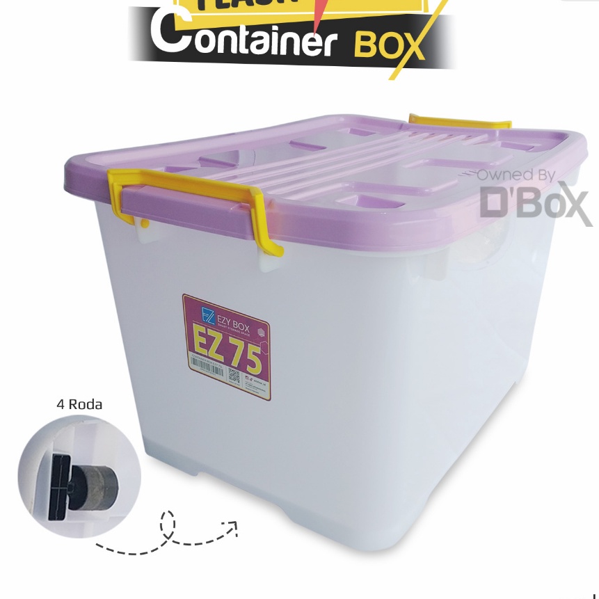 Jual KI3 FREE ONGKIR Box Kontainer Besar Jumbo Plastik CB 75 Liter ...