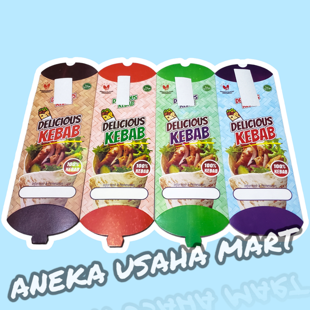 Jual 100 PCS KERTAS KEBAB BAHAN IVORY PUTIH | Shopee Indonesia
