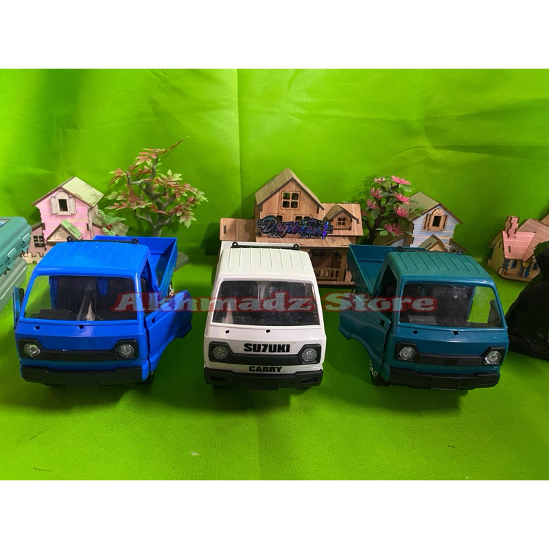 Jual Mobil Remote Control D12 Cargo Truck RC Car Pickup Box Truk Suzuki ...