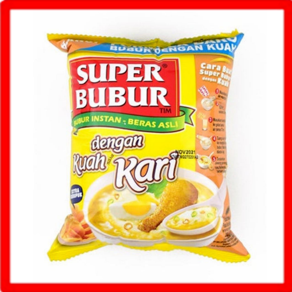 Jual SUPER BUBUR RASA RASA KUAH KARI 45 GRAM | Shopee Indonesia