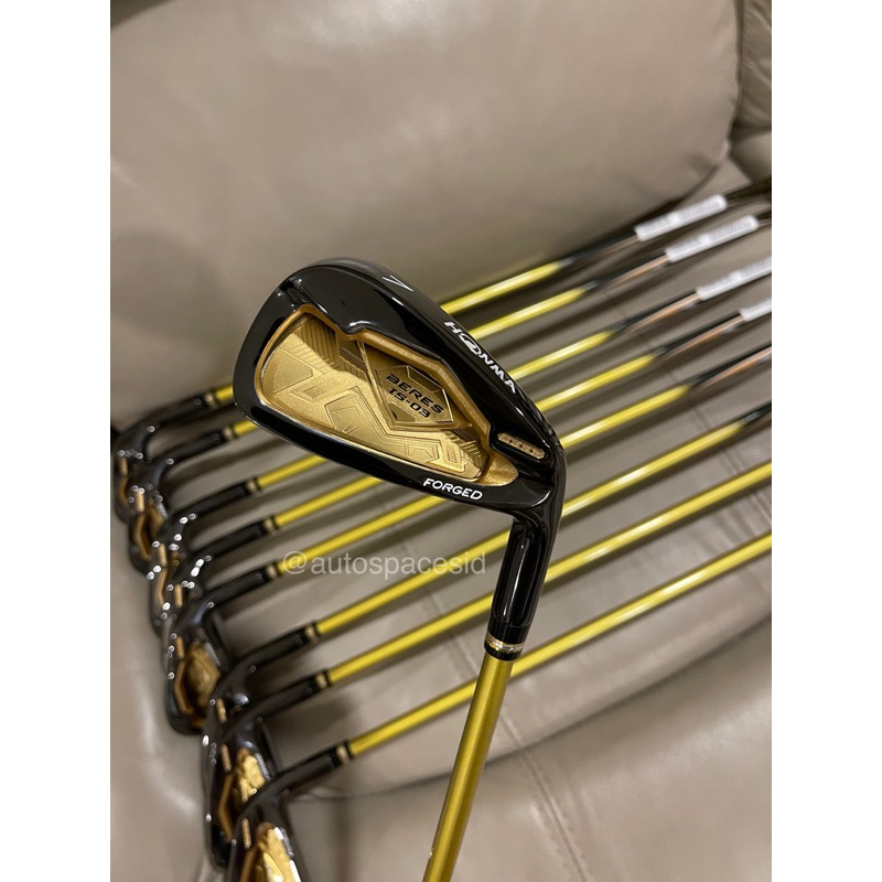 Jual Honma Beres S03 three star black iron set Golf stick Original | Shopee Indonesia