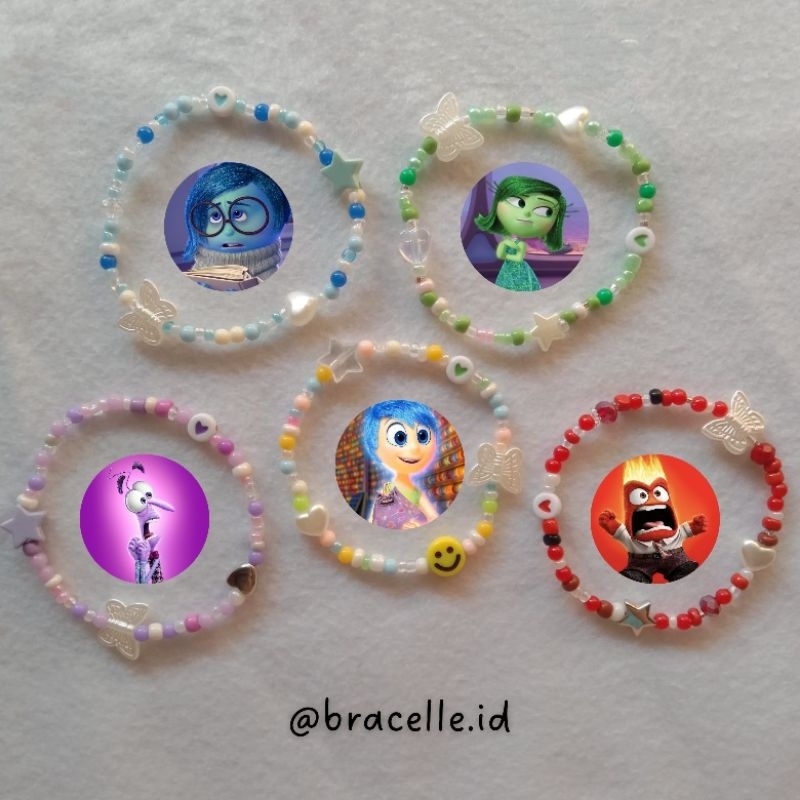 Jual Inside Out bracelet || inspired from inside out film | Shopee ...