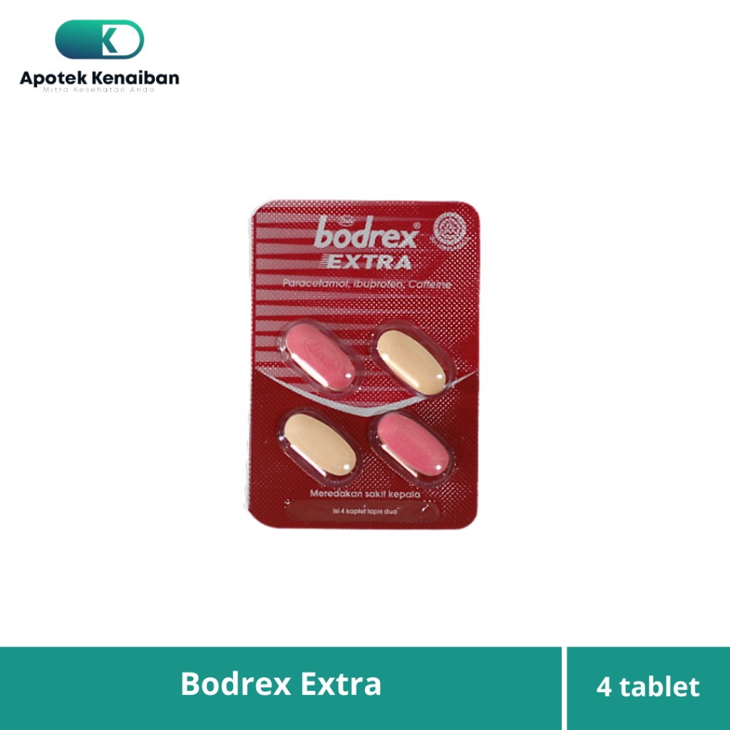 Jual BODREX EXTRA 1 STRIP 4 KAPLET | Shopee Indonesia