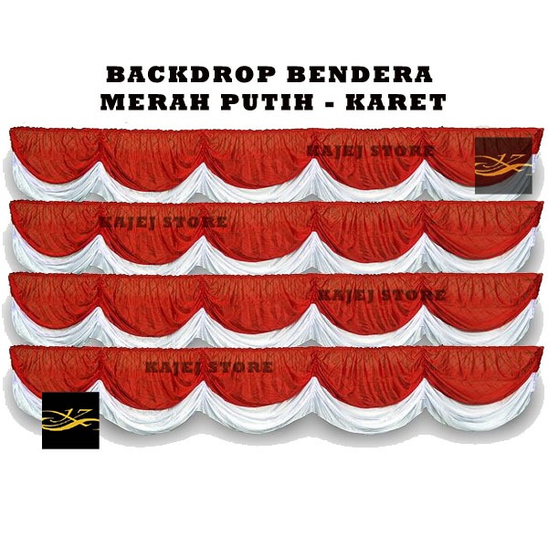 Jual Backdrop Bendera Merah Putih Desain Karet | Shopee Indonesia
