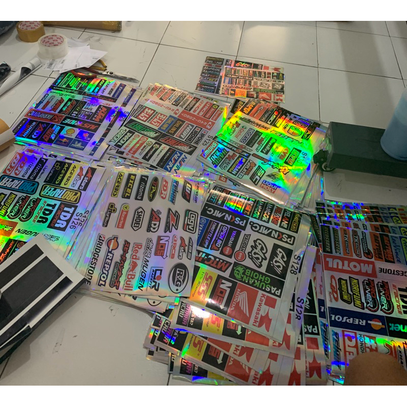 Jual STICKER PACK SETIKER RACING STIKER KATA KATA | Shopee Indonesia