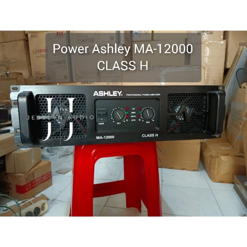 Jual Professional Power Amplifier ASHLEY MA-12000 2 x 2500 Watt Class H ...