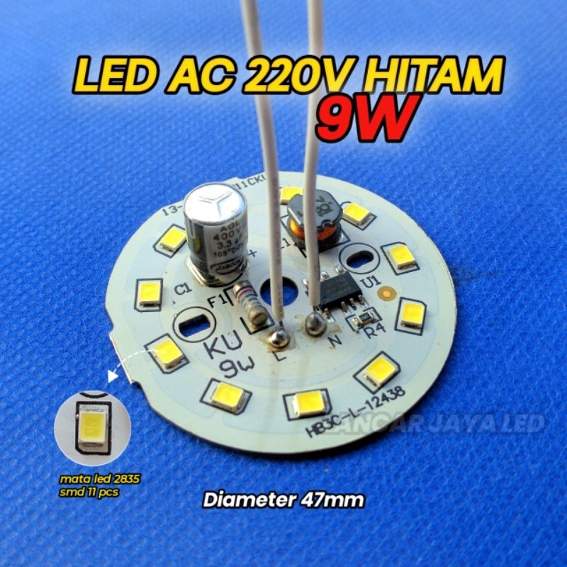 Jual Modul PCB Led Ac Kode Hitam 9w | Shopee Indonesia