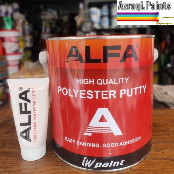 Jual dempul alfa iw paint 3kg | Shopee Indonesia