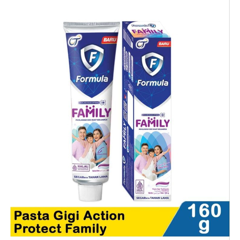Jual Formula Pasta Gigi Action Protect Family 160G | Shopee Indonesia
