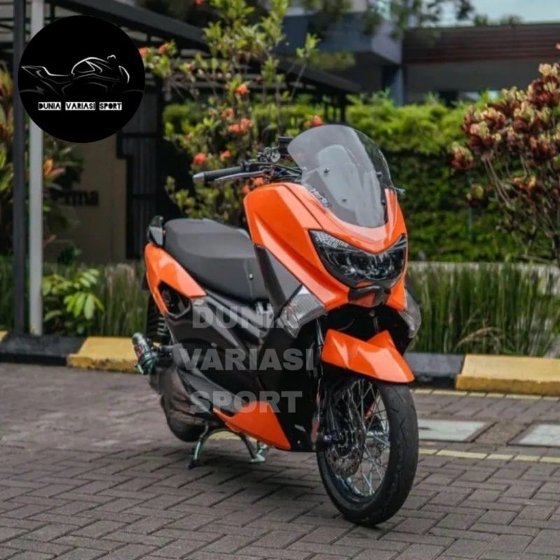 Jual Windshield nmax new old thailand sporty visor nmax model sporty ...