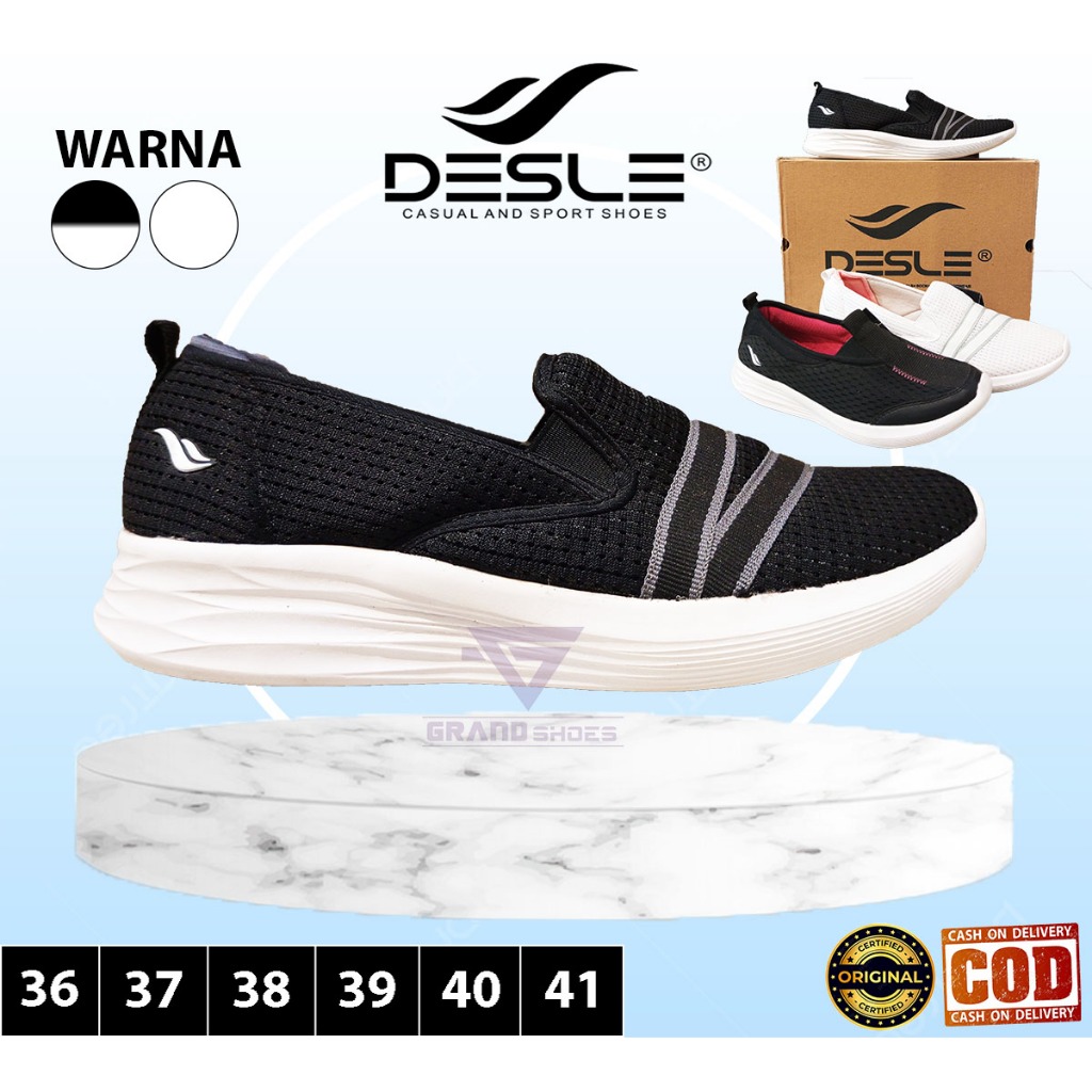 Jual ORIGINAL DESLE BRITHNEY JESSE STEPHANIE CRUZ Sepatu sneakers Slip ...