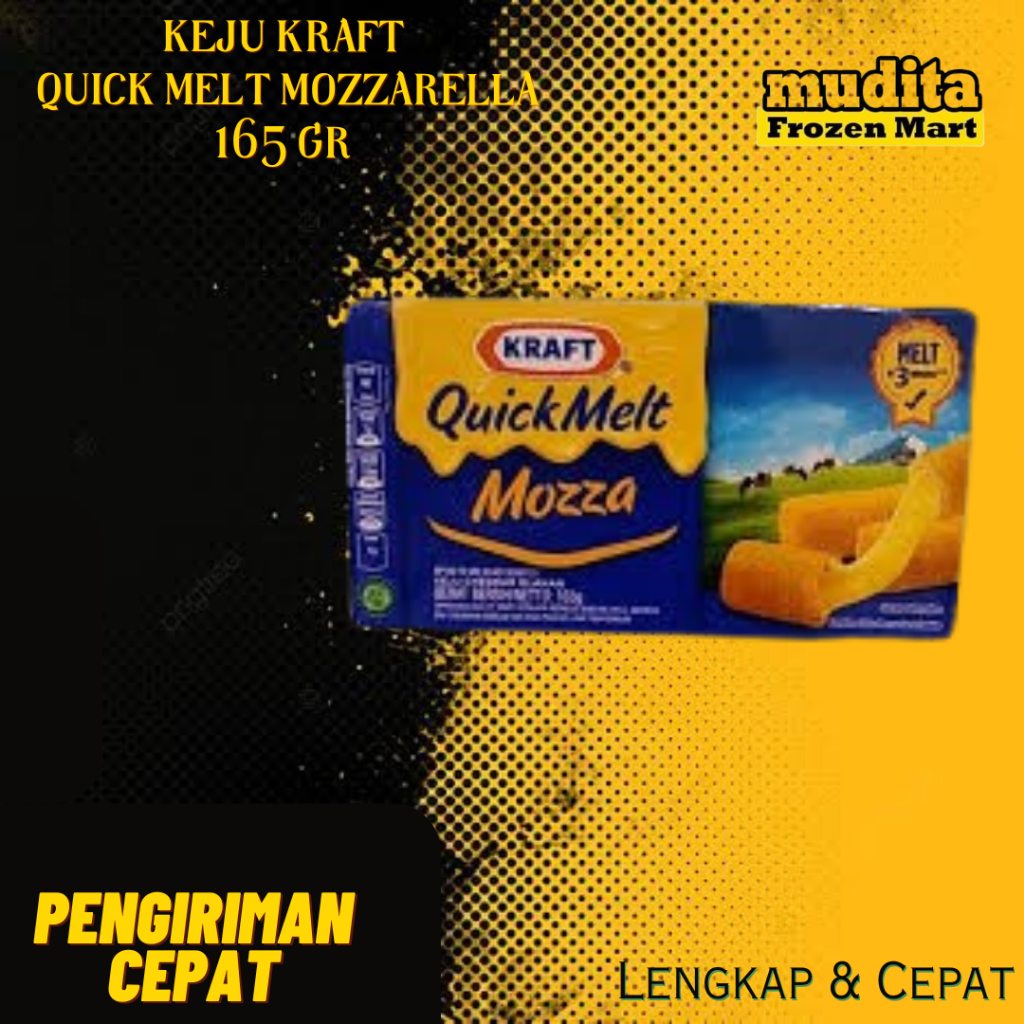 Jual Keju Kraft Quick Melt Mozzarella 165 gr | Shopee Indonesia