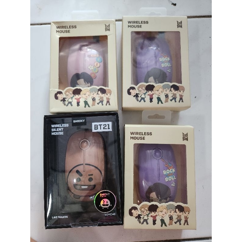 Jual MOUSE BT21 TINYTAN JUNGKOOK SUGA BT21 SHOOKY | Shopee Indonesia