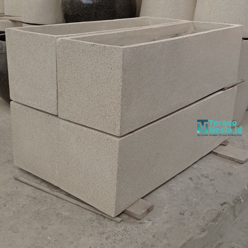 Jual Pot teraso planter box/pot terazzo persegi panjang | Shopee Indonesia