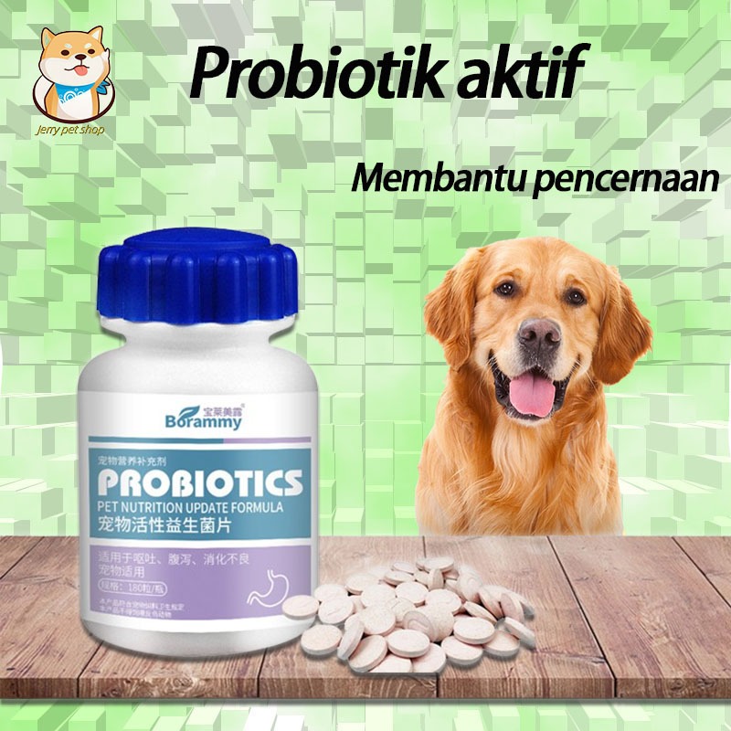 Jual Baolaimelu Pet Tablet Probiotik Aktif 180 Tablet untuk Produk ...