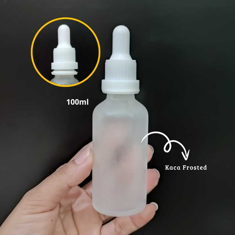 Jual Botol Serum Skincare Essence Dropper Pipet Kaca Frosted Doff Botol ...