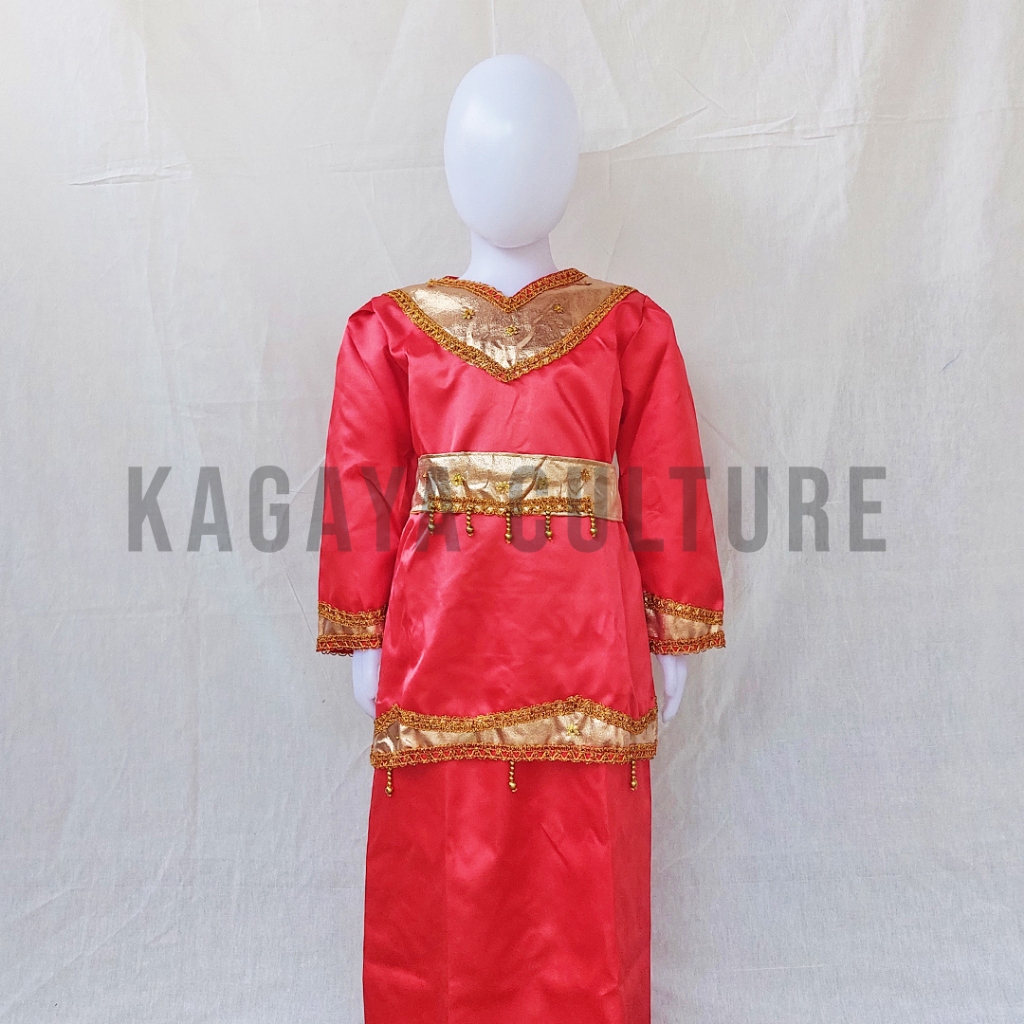 Jual Baju Adat Minang Anak Perempuan - Baju Tari adat Minang anak ...