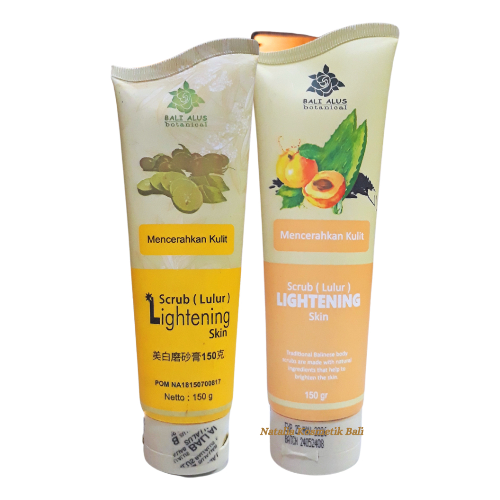 Jual Bali Alus Botanical Scrub ( Lulur ) Lightening Skin 150 gr ...