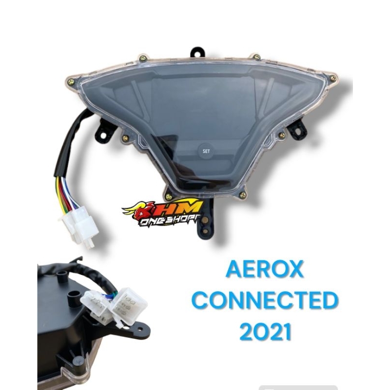 Jual speedometer aerox connected 2021 2022 new non abs speedo yamaha ...