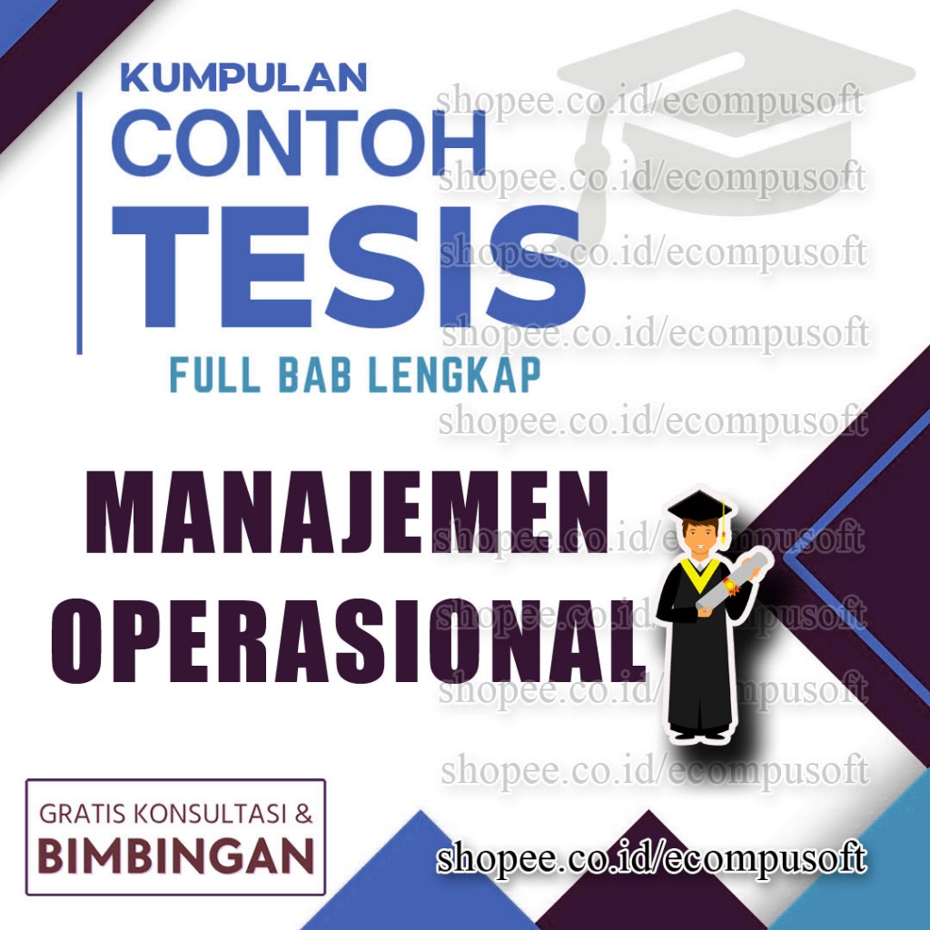 Jual Contoh Tesis Manajemen Operasional | Shopee Indonesia