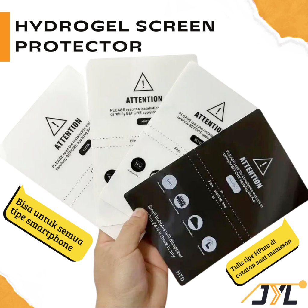 Jual Material Hydrogel Film Screen Protective For TABLET/ HP / MATTE ...