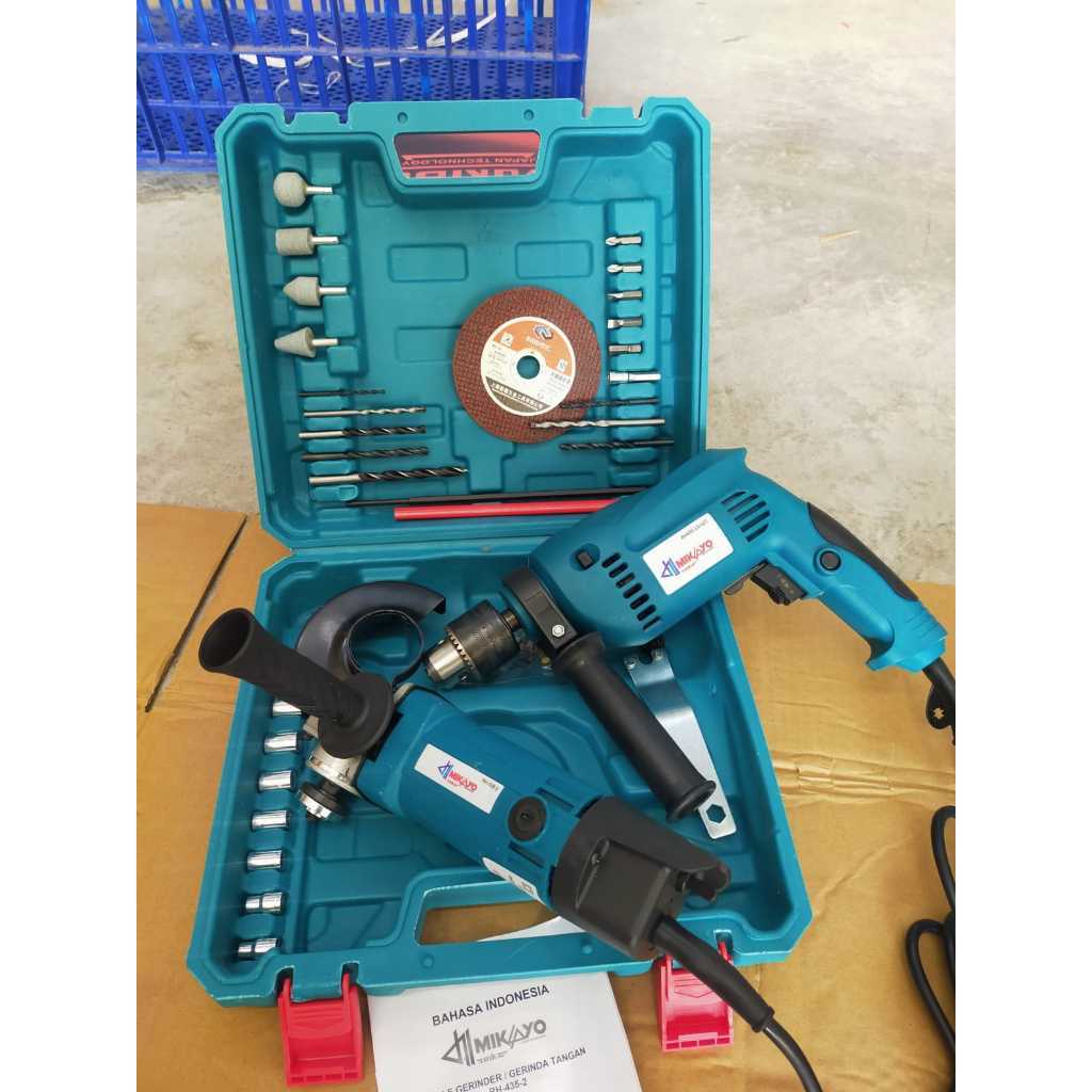 Jual New FREE KOPER !!! Mesin Gerinda Tangan dan Mesin Bor Listrik 10mm ...