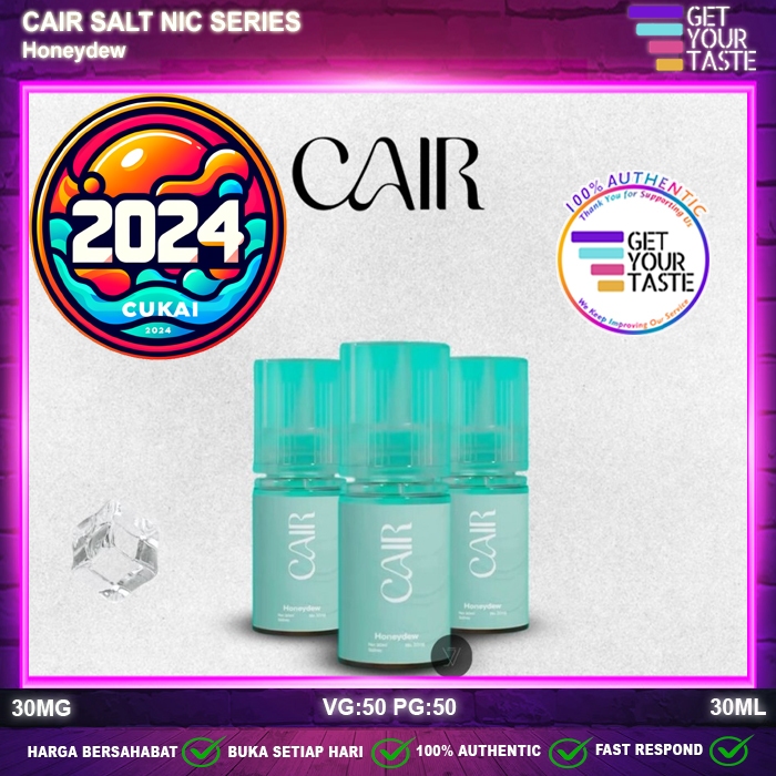 Jual Liquid CAIR Honeydew Ice Cold Salt Nic 30ML Saltnic by Cair E ...