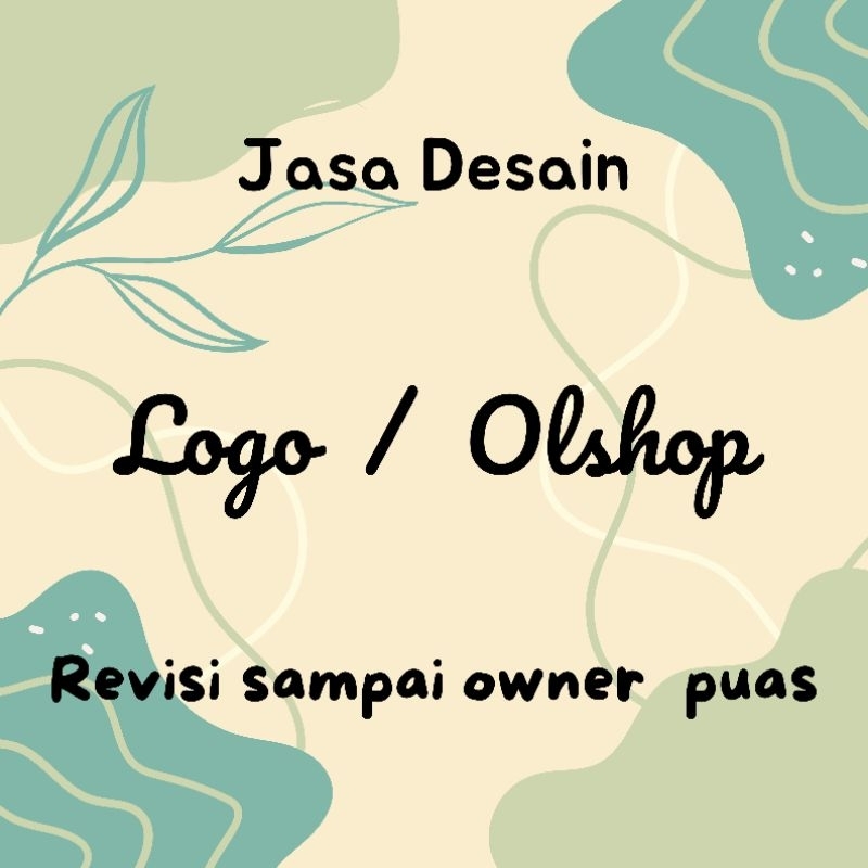 Jual Jasa desain logo olshop custom bebas model / bentuk dan warna ...