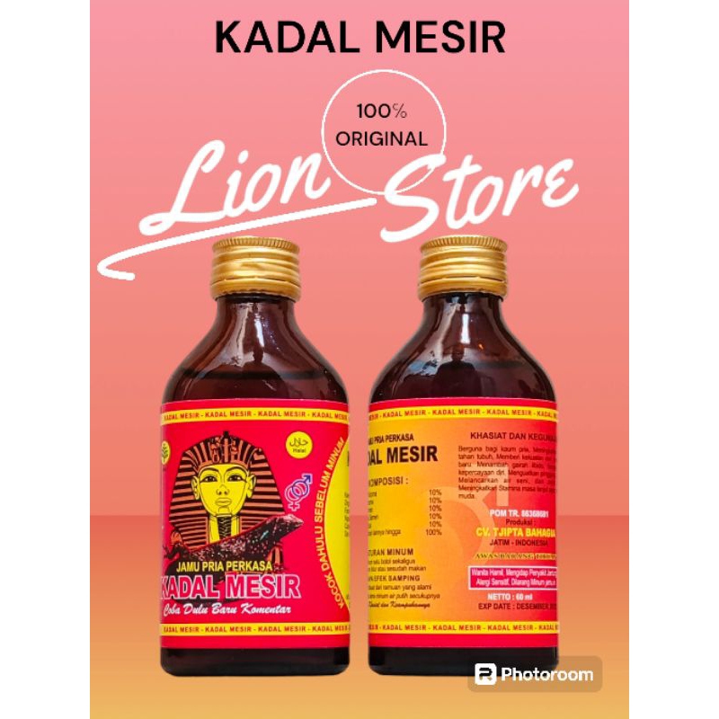Jual Kadal Mesir Jamu Sehat Kuat Lelaki 120 ml | Shopee Indonesia