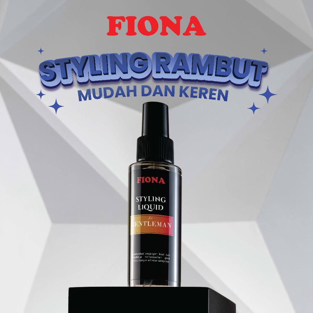 Jual Fiona Styling Liquid for Gentleman / Styling Rambut Pria | Shopee ...