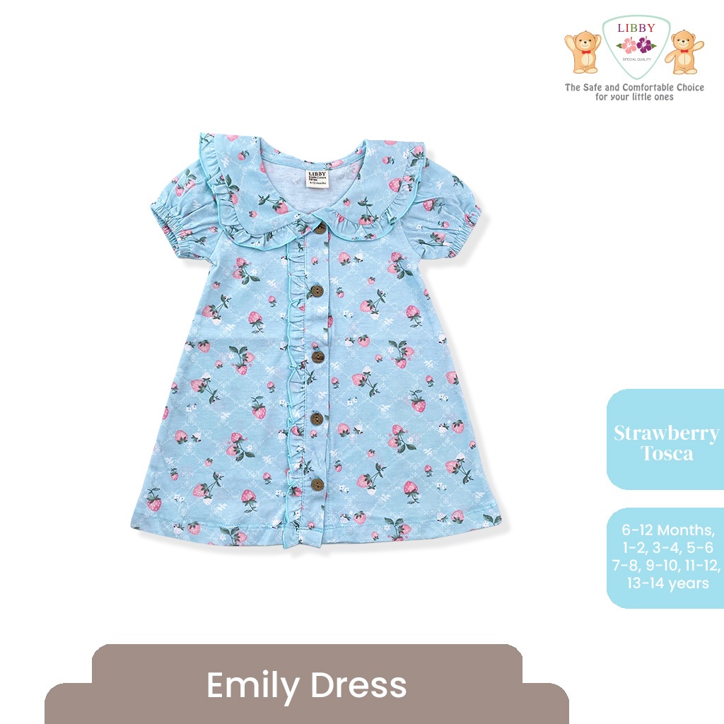 Jual LIBBY Dress anak Perempuan 6 bulan - 14 tahun Emily Dress (1 Pcs ...