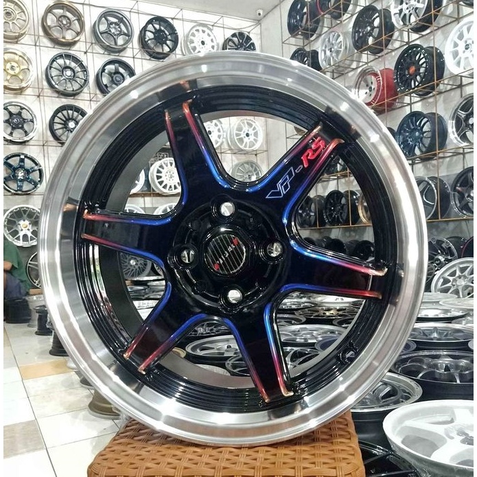 Jual velg samlong viper racing ring 15 pcd 4x100 velg mobil honda freed,swift,calya,mobilio ...
