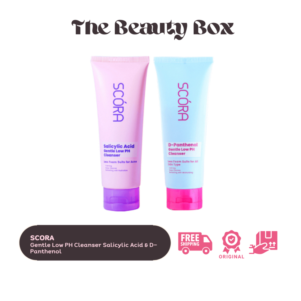 Jual 𝐓𝐇𝐄 𝐁𝐄𝐀𝐔𝐓𝐘 𝐁𝐎𝐗 - SCORA 1% Salicylic Acid Gentle Low pH Cleanser ...
