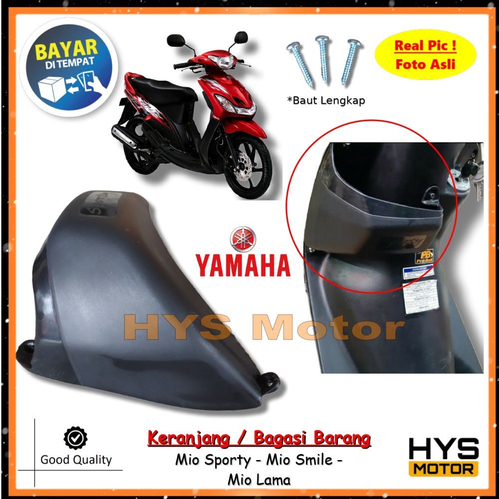 Jual HYS Rak Barang YAMAHA Mio Sporty / Mio Smile / Mio Lama ...