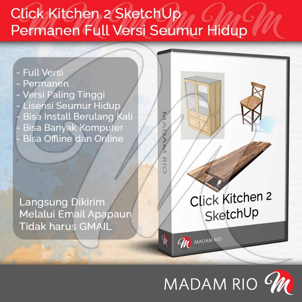 Jual Click Kitchen 2 Sketchup Lisensi Permanen Full Versi | Shopee Indonesia