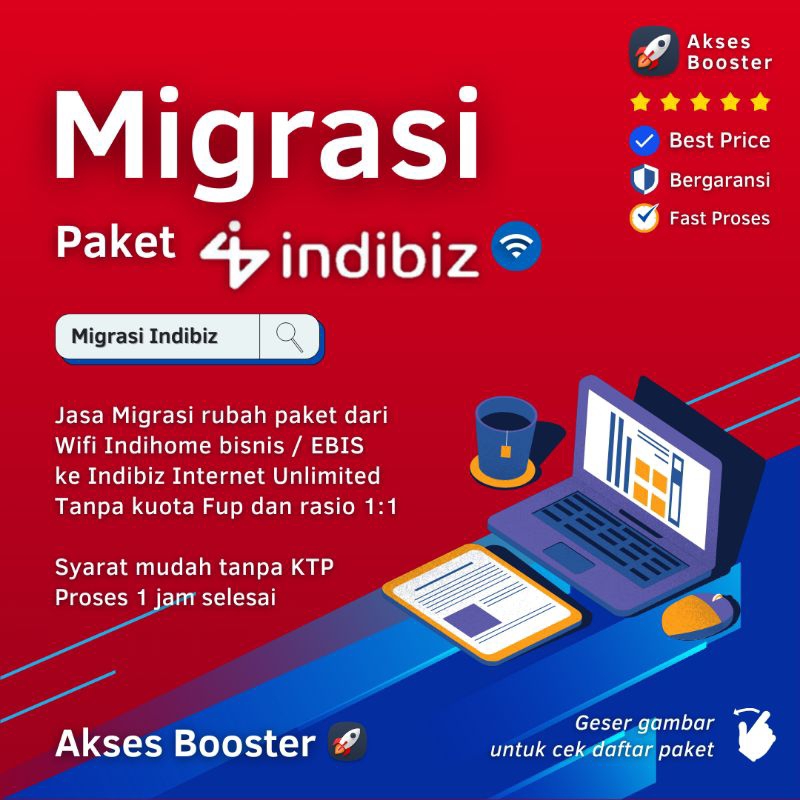 Jual Migrasi Paket Indihome ke Indibiz Unlimited Tanpa Fup 1:1 | Speed ...