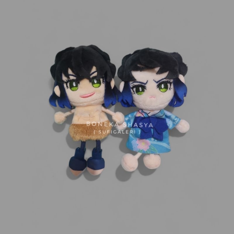 Jual [ Demon Slayer ] Inosuke Hashibira / Inoko Puppet Charm Plush ...
