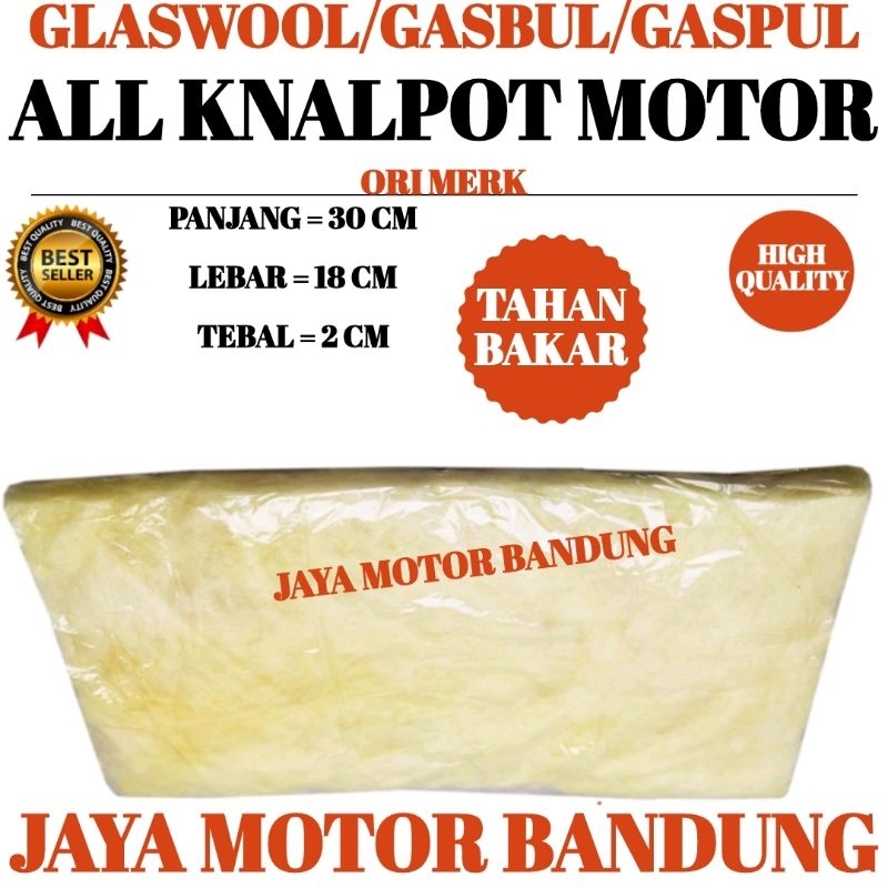 Jual Harga Satuan - Glasswool Gaspul Gasbul Kuning Glasswol glasspool ...