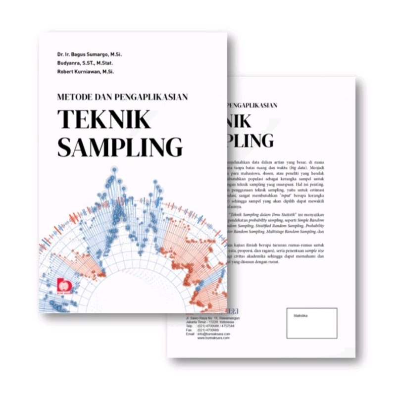 Jual BUKU METODE DAN PENGAPLIKASIAN TEKNIK SAMPLING - BAGUS SUMARGO DKK | Shopee Indonesia