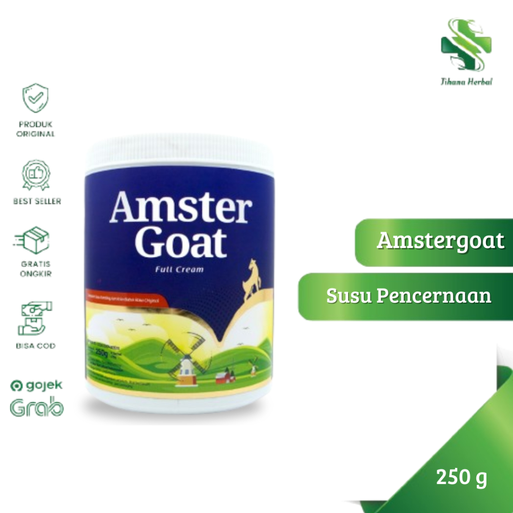 Jual AmsterGoat Susu Kambing Bubuk - Bantu Atasi Masalah Pencernaan ...