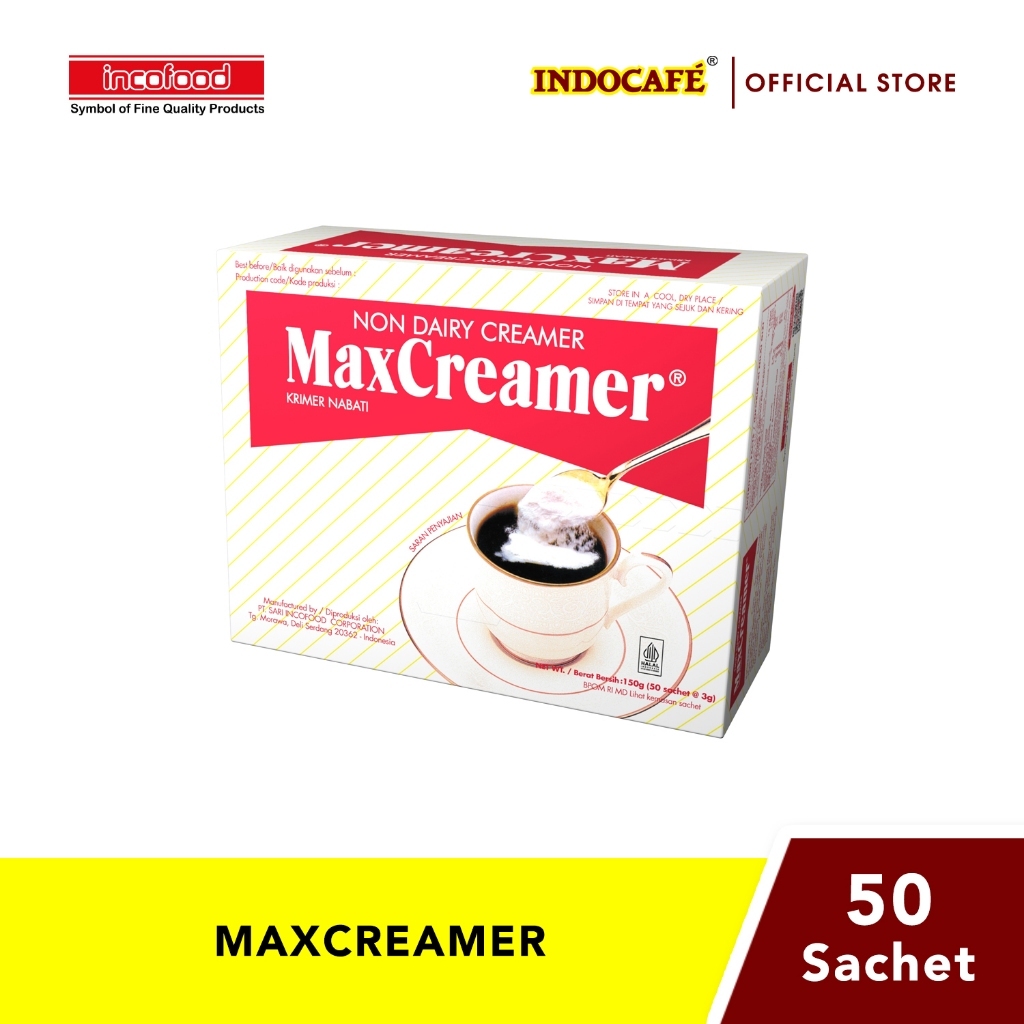 Jual MAX CREAMER 50 SACHET 3GR | Shopee Indonesia
