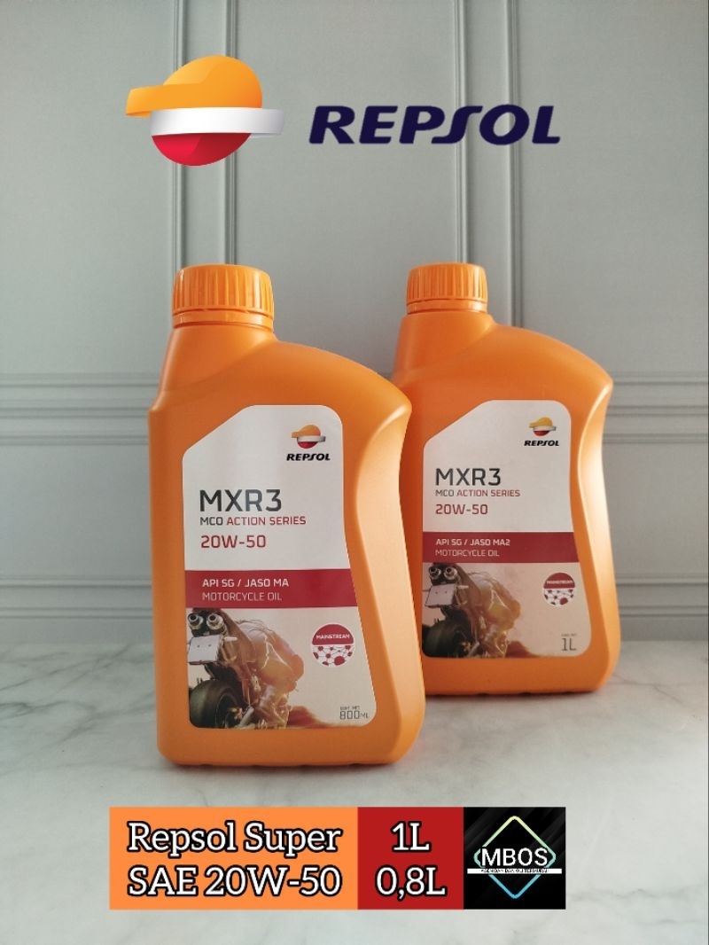 Jual Oli Repsol Super SAE 20W-50 | Shopee Indonesia