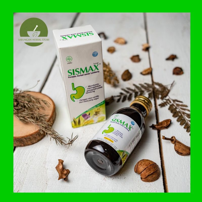 Jual Sismax 120ml (Syrup Herbal untuk Sakit Maag & Kesehatan Lambung ...