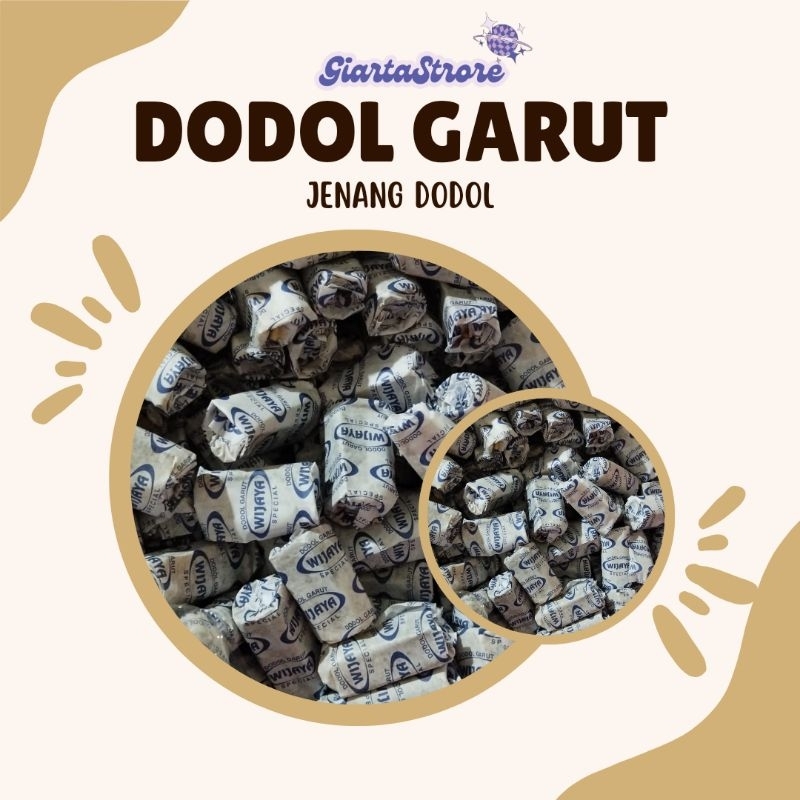 Jual Dodol Garut Original 1kg Jenang Dodol/Camilan Tradisional Enak ...