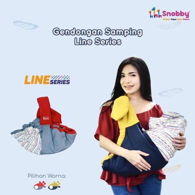 Jual Gendongan Sling Samping Snobby TPG1642 Line Series | Gendongan Bayi Snooby Gendongan bayi ...